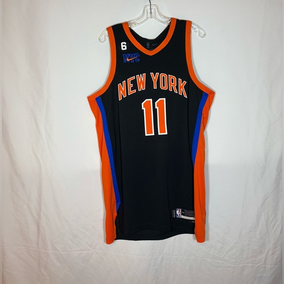 Nike | Shirts | Nike New York Knicks 1 Brunson City Edition Team Issued ...